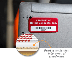 Anodized Aluminum Labels | Ultimate Outdoor Durability